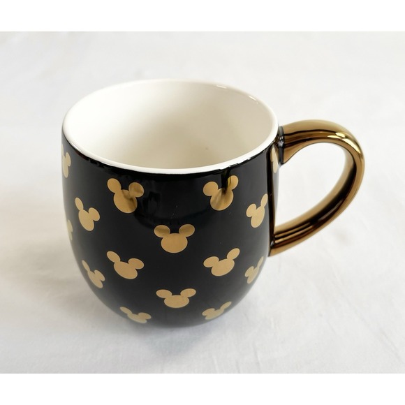 Disney | Dining | Disney Mickey Mouse Gold Ears Head Outline Silhouette ...